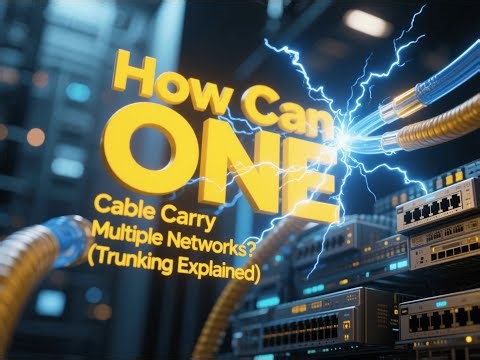 VLAN Trunking Explained: 802.1Q Tagging and Multi-VLAN #networking #ccna #vlan #fyp #viral #youtube