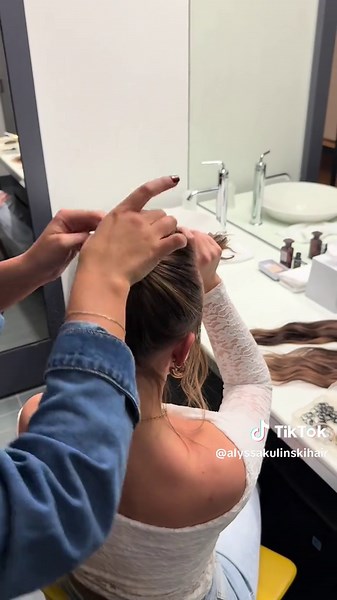 Party Pony: Clip-In Extensions for Volume & Style