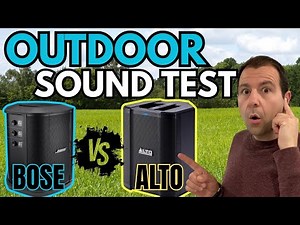 Bose S1 Pro+ vs Alto Busker | OUTDOOR Sound Test