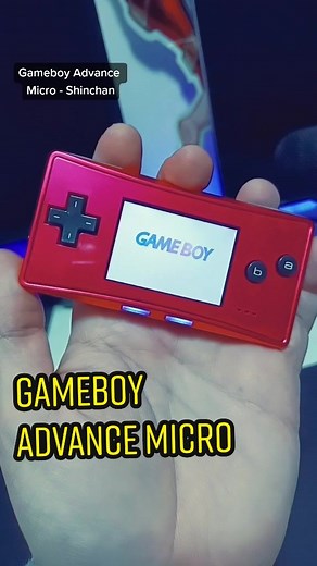 Gameboy Advance Micro Shinchan Gameplay