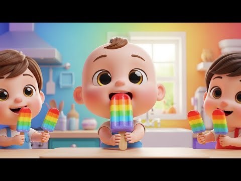 The Colors Song (with Popsicles) | CoComelon Nursery Rhymes & Kids Songs