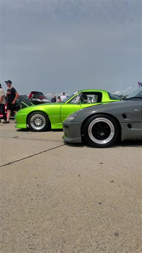 Jdm fest 2k23 🐸☕️ cappu owner: @Noémie Hébert #magiefondvert #jdm #miata #cargirlsoftiktok #4cylinder #slowasf #quebec #cargirl #france #miataclub #japon #car #cappuccino #3cylinder #turbo #keycar