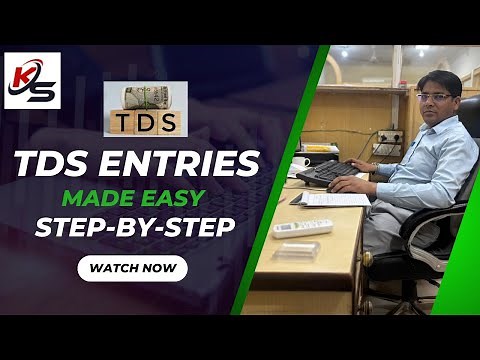 TDS in Tally Prime | Enable TDS, Create Masters, Nature of Payment, Tax Ledgers & Pass Entries