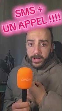 C'est quoi cette arnaque double détente ? SMS + APPEL ???