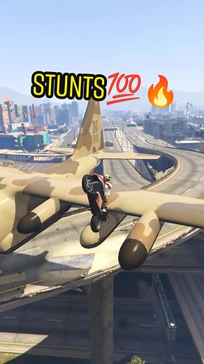 Epic Co-op Stunts in GTA 5