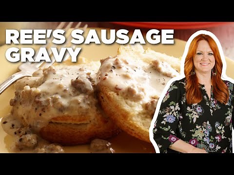 Ree Drummond's 5-Star Sausage Gravy and Biscuits 🌟 | The Pioneer Woman | Food Network