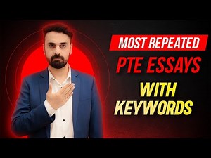 Most Repeated 25 PTE Essays & Keywords | PTE Writing Essay Tips | VLE