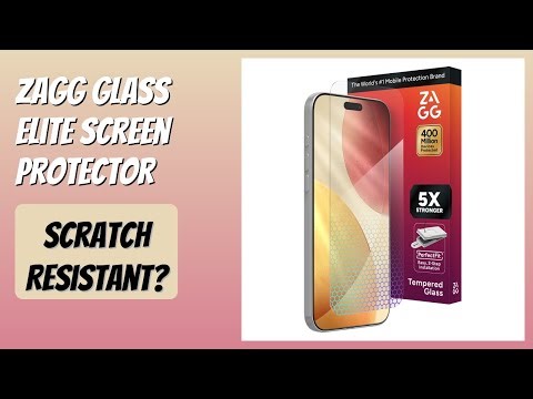 REVIEW (2026): ZAGG Glass Elite Screen Protector. Features