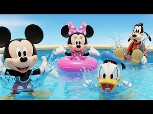 Mickey Mouse & Friends Pool Fun 🏊‍♂️ | 3D Cartoon Kids Summer Adventure