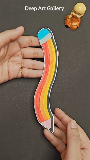 DIY Cute Bookmark ✏️ #shorts #viral #viralshorts #youtubeshorts #art #diy #satisfying