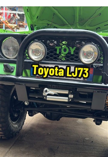 Modification du Pare-chocs Avant sur Toyota LJ73
