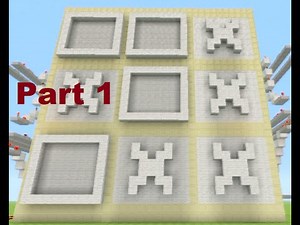 Minecraft Tutorial: Tic Tac Toe Part 1