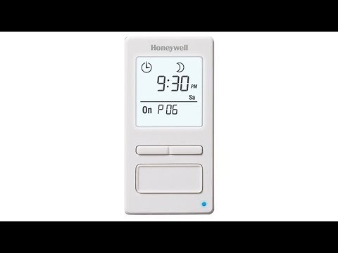 Honeywell ECONOSwitch 7-Day Solar Programmable Light Switch - White (RPLS740B1008)
