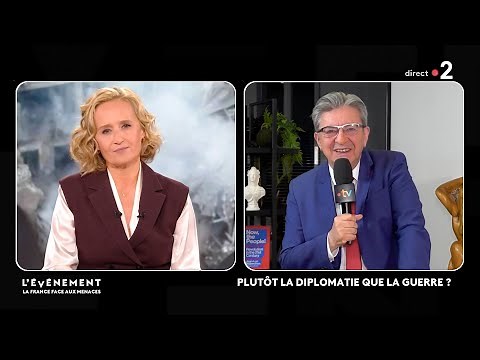 Préparer la guerre ne mène jamais à la paix - L'Événement sur France 2 avec Jean-Luc Mélenchon