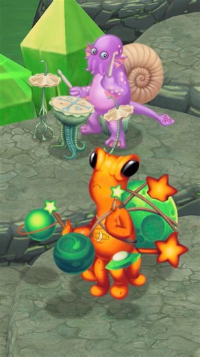 Shellbeat on Cave Island! #mysingingmonsters #msm #shorts