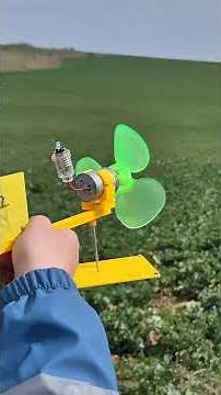 Aliexpress Wind Turbine Generator Kit Micro DC Generator With Holder Blades - Link in Comment