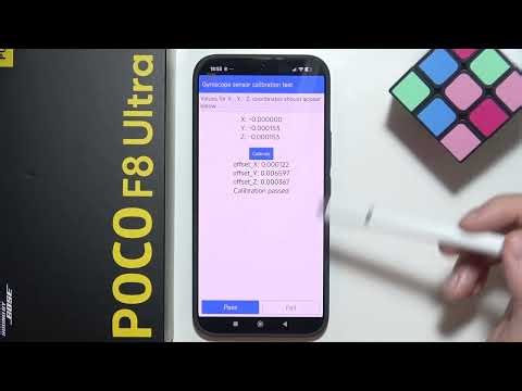 Poco F8 Ultra: How to Calibrate Gyroscope