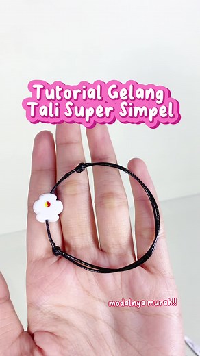 Tutorial Gelang Manik-Manik Super Simpel dan Kreatif