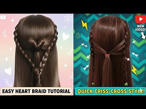 ​2 NEW Hair Hacks You MUST Try! 🤩 Quick & Easy Braids Tutorial