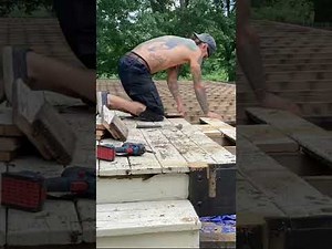 Best trick for how to remove old decking with painted over, stripped screws efficiently!