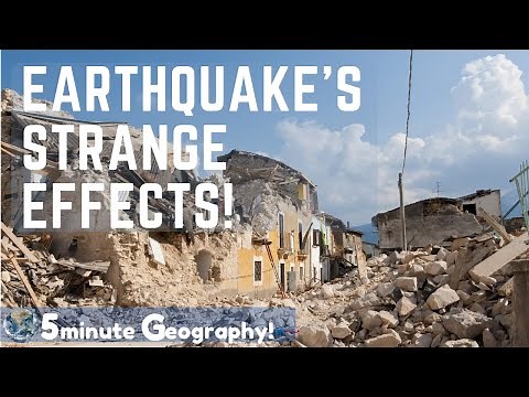 The Three Surprising Effects of Earthquakes