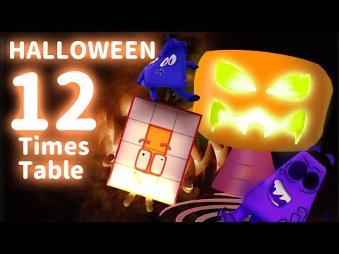 HALLOWEEN 🎃🎃🎃 12 TIMES TABLE BY ABOUT ART 2