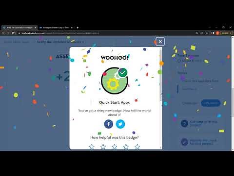 Salesforce Trailhead - Verify the Updated Accounts