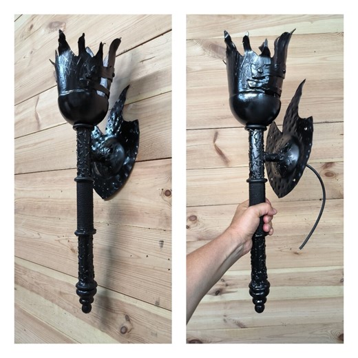 Handmade Forged Viking Sconce Torch: Medieval Wall Light - Etsy UK