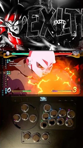 Jiren New Loop Combo 🐉 - DBFZ v1.40 Patch #DragonBallFighterZ #Jiren #DBFZ #Shorts