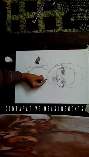 Self Portrait Day 3 | How to Measure Face Proportions Correctly | Drawing Tips