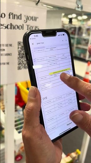 Consignors-here's how to use the QR Codes at Drop-off to search the store layout for an item.
