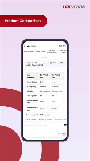 🎉 Exciting news! Hik-Partner Pro now features an all-new intelligent chatbot — Hikie 🤖 From product features and comparisons to firmware updates and warranty status, get instant answers simply by typing or speaking ⌨️🗣️ 📲 Available 24/7, Hikie is your always-on expert assistant, ready to support you anytime, anywhere! 👏 Faster · Smarter · More Efficient Experience a whole new level of convenience 💬 #Hikvision #HikvisionSouthAsia #HikPartnerPro #Chatbot #Hikie | Hikvision South Asia