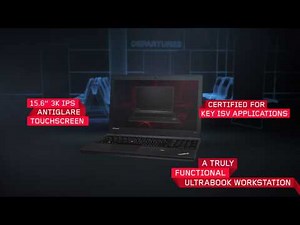 Lenovo ThinkPad W Series Product Tour