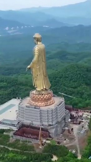 Spring Temple Of Buddha In China || Second Tallest Statue In The World || Beautiful Buddha Statue