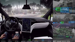 Riproponiamo il video che mostra il pilota automatico Tesla consentire all'auto di muoversi in completa autonomia in mezzo al traffico, rispettare i segnali stradali e infine anche trovare parcheggio. La tecnologia è già implementata in tutti i veicoli Tesla in vendita, attualmente non del tutto abilitata a causa delle leggi che impongono la guida di un conducente. | Tesla Owners Italia
