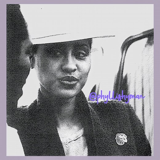 Thank God, Phyllis's father urged her to stay put and not return to Pittsburgh. He knew she was ready. The audio is from Sid McCoy's Special Edition radio show. The photo is from Black Hollywood The Lost Photos Vol 1. | Phyllis Hyman