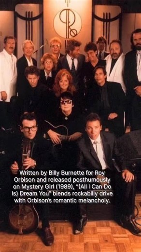 Songs by Springsteen on Instagram: "The story behind “(All I Can Do Is) Dream You” a song by Roy Orbison performed with Bruce Springsteen"