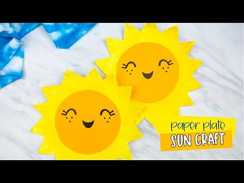 Paper Plate Sun Craft