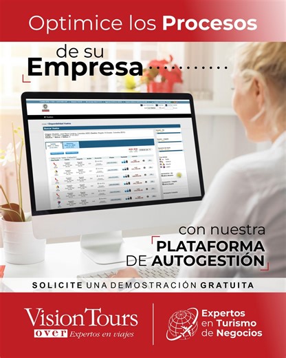 En Vision Tours hemos desarrollado una potente plataforma de...
