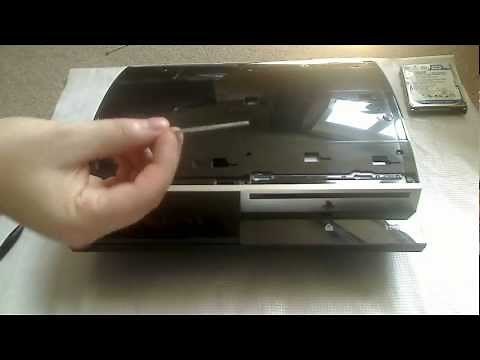 How to take apart a PS3 40GB