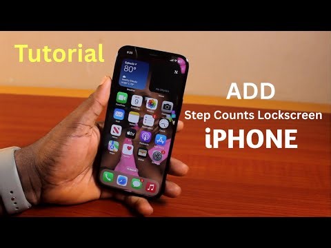 How to Add Step Counts to iPhone Lockscreen