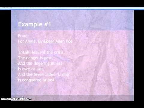 Examples of Irony in Poems