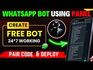 How to create whatsapp bot for free | whatsapp bot free deploy ✅