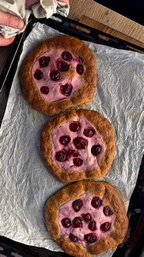 Кокосовые ватрушки #булочкиРецепт пп булочек