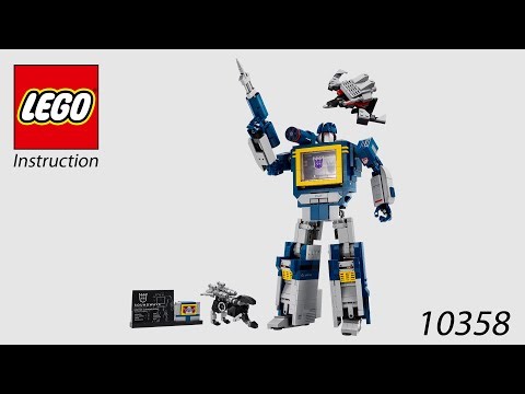 LEGO Instruction - Icons - 10358 - Transformers: Soundwave