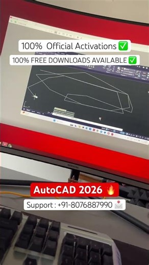 🚀 AutoCAD 2026 Free Installation 🔥 | 100% Official Method ✅| Free Download 📩 #autocad
