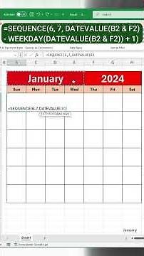 Create Interactive Month View Calendars in Excel: Step-by-Step Guide for Project Management