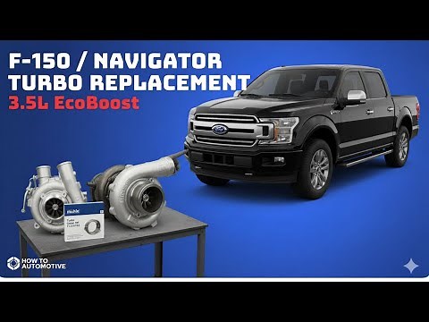 Replacing The Turbo On A Ford / Lincoln 3.5l Eco-boost Engine (passenger Side Turbo)