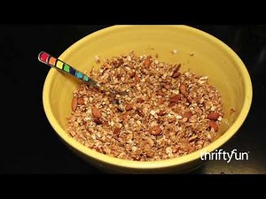 Homemade Fruit and Nut Granola