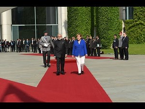 PM Narendra Modi receives Ceremonial Welcome in Berlin, Germany | PMO